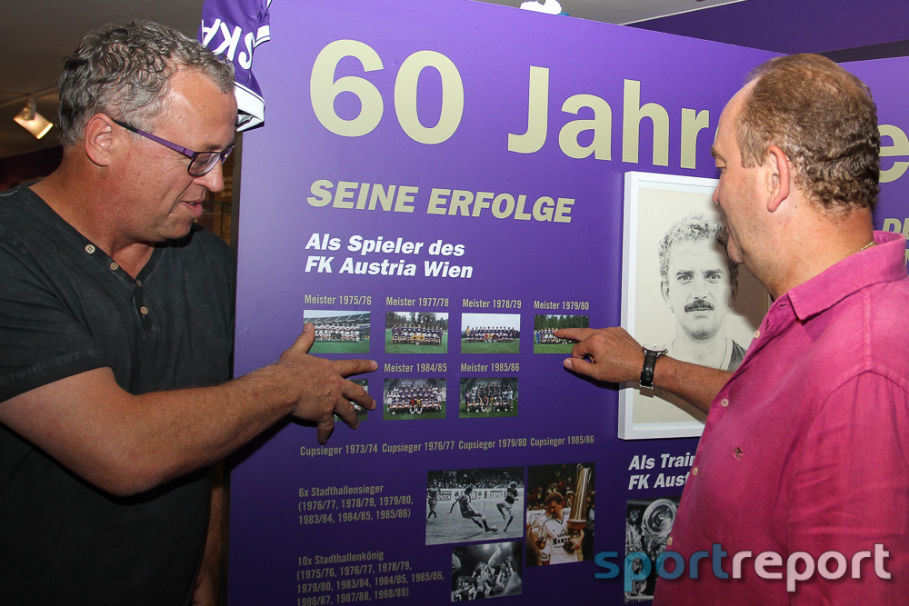 Die Bilder anlässlich des 60. Geburtstages von Herbert Prohaska