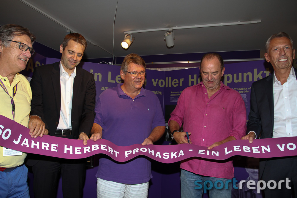 Die Bilder anlässlich des 60. Geburtstages von Herbert Prohaska